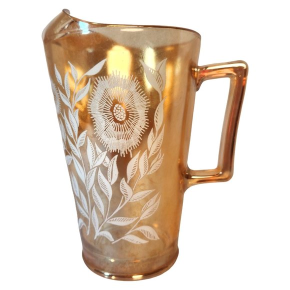 Jeanette Glass | Dining | Cosmos By Jeanette Glass Pitcher Mcm Vintage ...